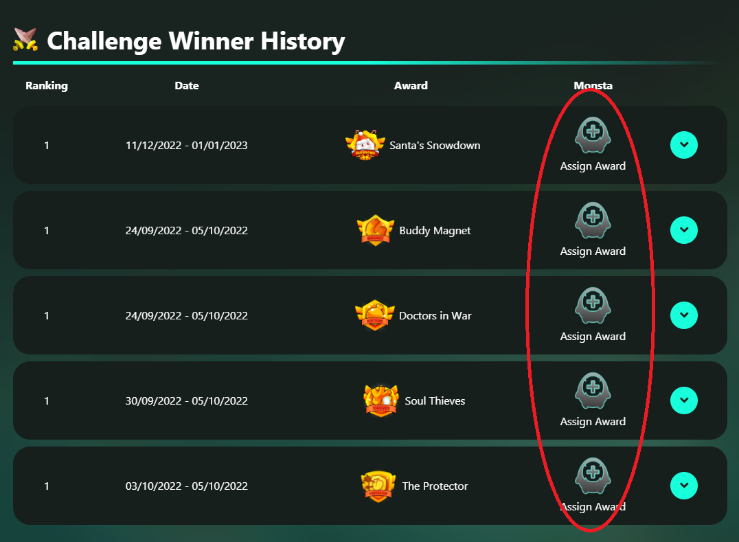 Monsta Award & Hall of Fame – Monsta Infinite